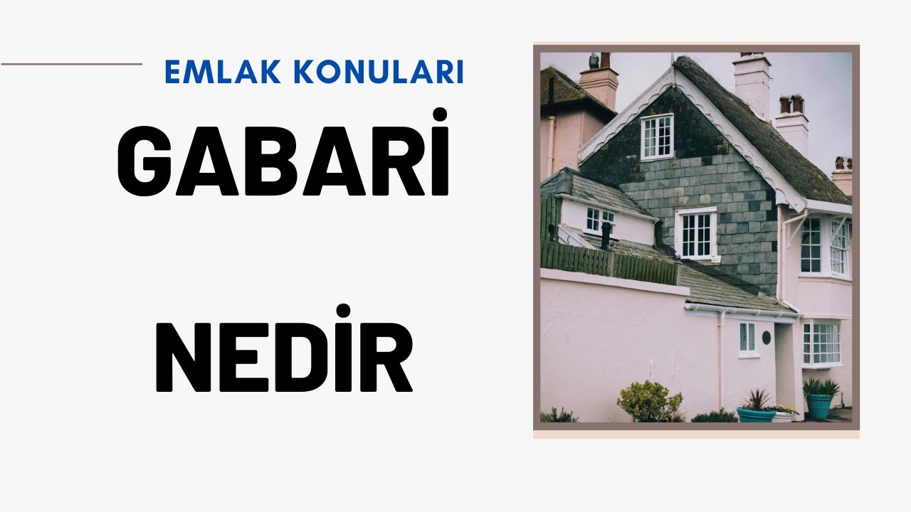 Gabari̇ Nedi̇r? Gabari̇ Nasil Hesaplanir?